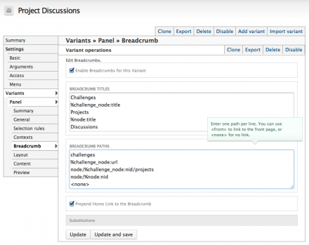 Panels Breadcrumbs | Drupal.org